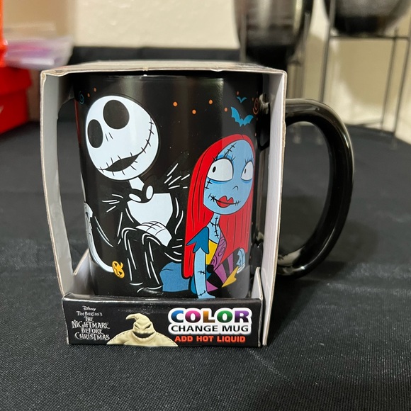 Dining | Tim Burtons Nightmare Before Christmas Color Changing Mug ...